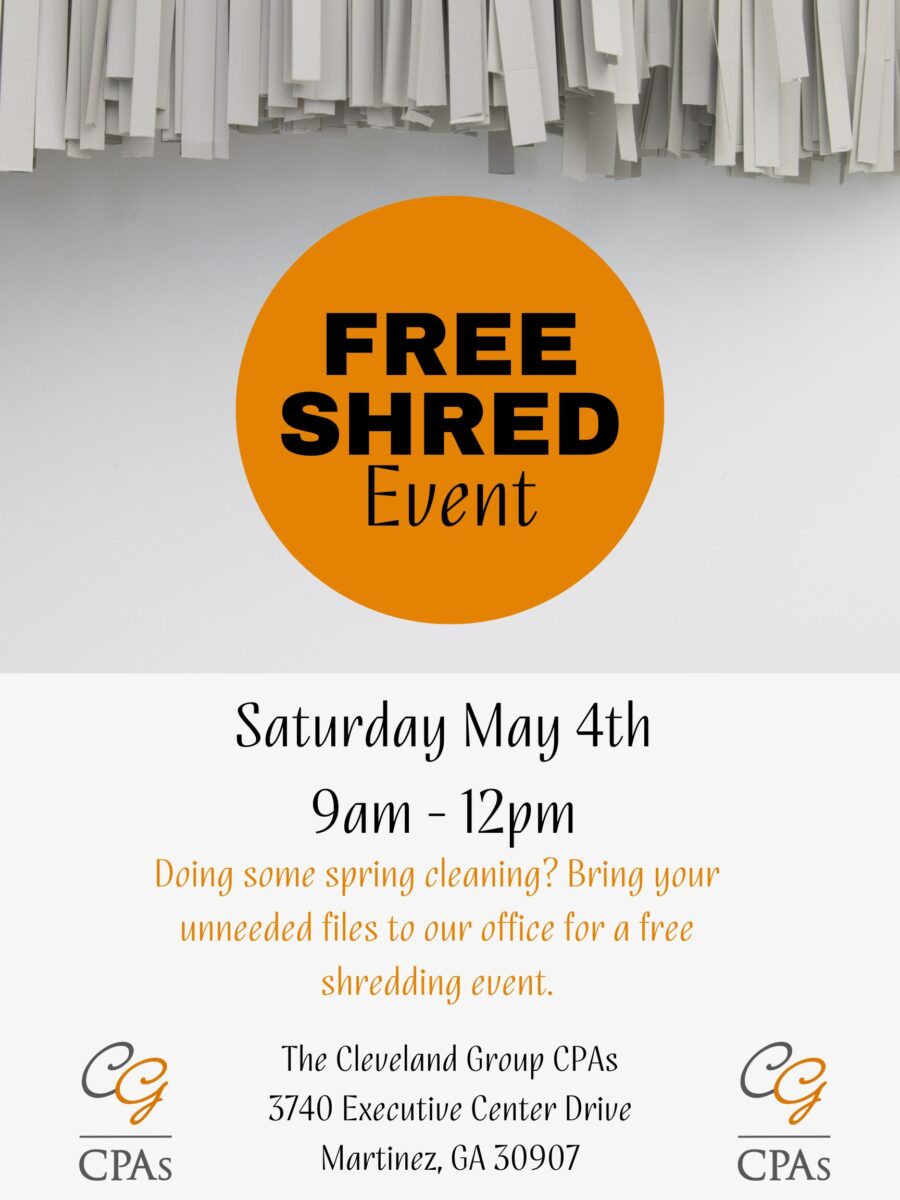Free Shred Event! - Cleveland Group